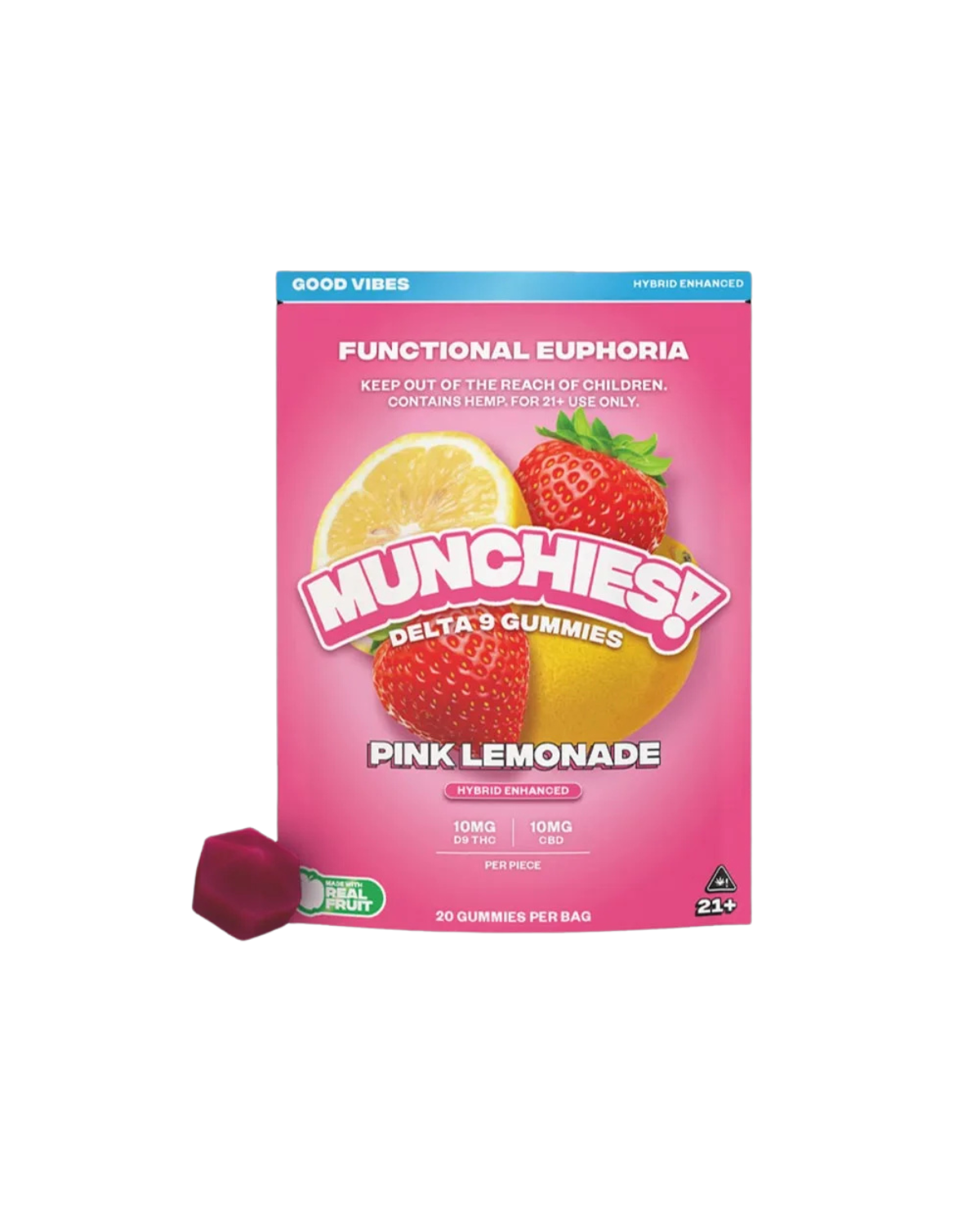 Munchies Euphoria Delta 9 Gummies | 20ct