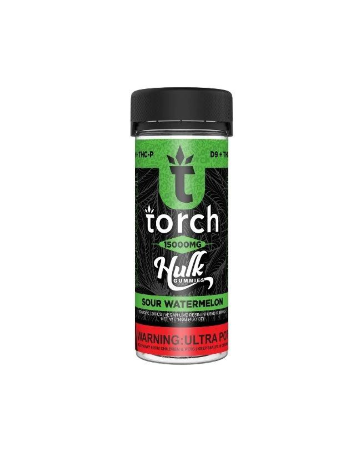 Torch Live Resin Hulk Gummies | 15,000mg - Everyday Delta
